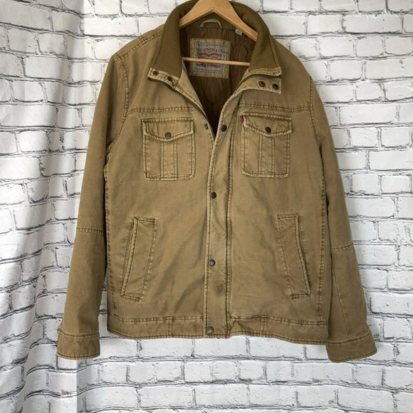 Levi's | Jackets & Coats | Levis Jacket Xl Military Field Trucker ...
